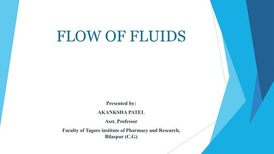 Flow of viscous fluid through circular pipe | PPT