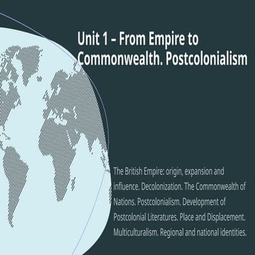 Unit 1 – From Empire to Commonwealth.pptx