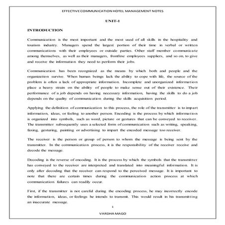 hotel management | DOCX