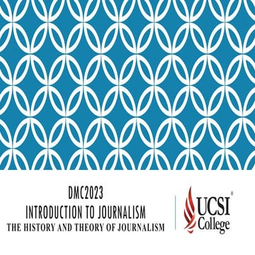Introduction to Journalism PPT.pptx