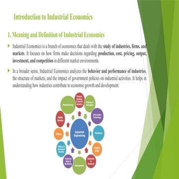 Industrial economics (1) | PPT