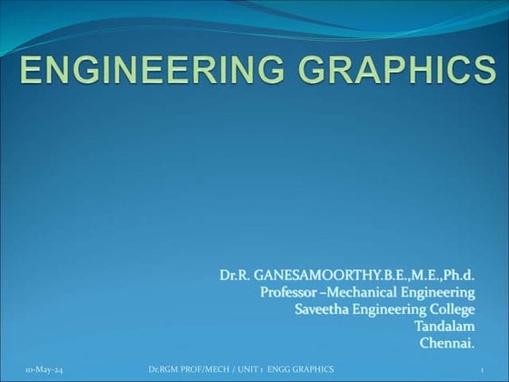 Introduction of ISO standards for technical engineering drawing | PPTX | 3-D Graphics | Computer ...