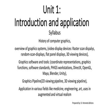 Computer graphics ppt | PPTX