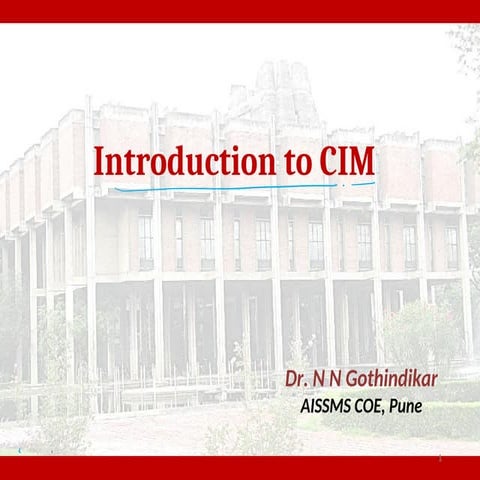 Unit 2.1 cim | PPTX