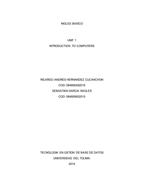 Computer grade 1- 1st Quarter Exam | DOCX | Computer Peripherals ...