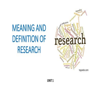 UNIT 1 INTRODUCTION TO RESEARCH.pptx