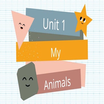 UNIT 1 Lesson 1 and 2 MY DISNEY STARS AND FRIENDS | PPTX