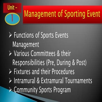Sporting events chapter class 12 phy edu | PDF