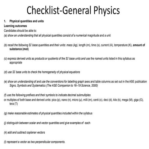 Unit1 Measurement and Tech | PPTX | Physics | Science
