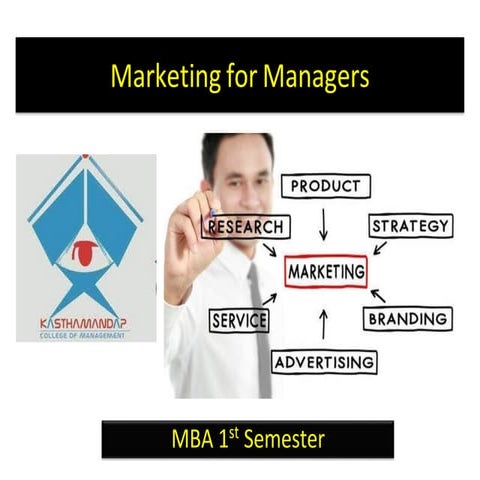 Marketing Management Chapter One Reading Materail | PDF