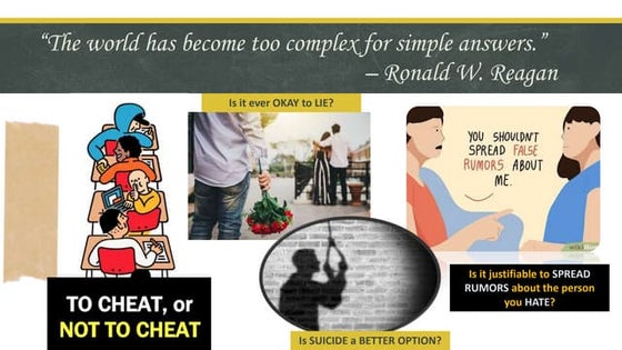 MORAL DILEMMAS | PPTX