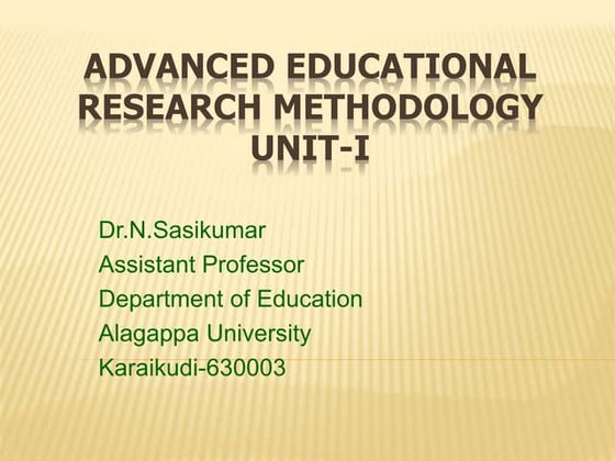 Basic research | PPT