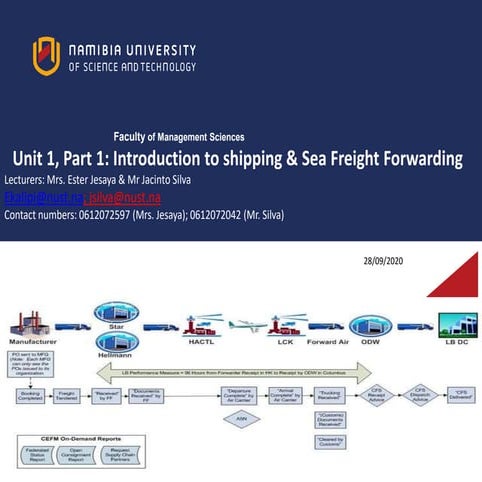 Unit 1 Part 1.pptx | Cruises | Travel Type