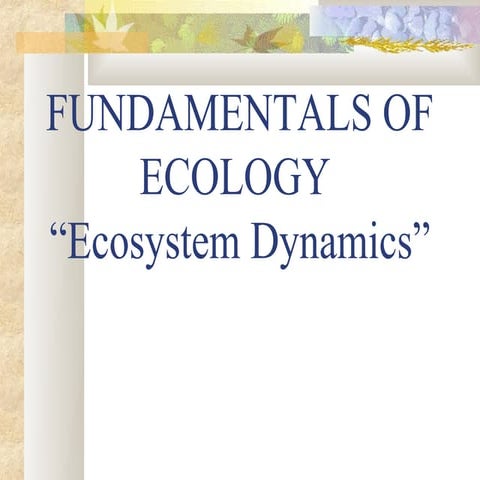 Unit 1 part 2 ecology powerpoint (revised2010) | PPT | Geography | Science