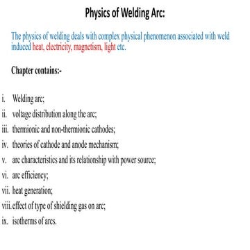 Unit 1 Physics of Welding Arc Welding.pptx