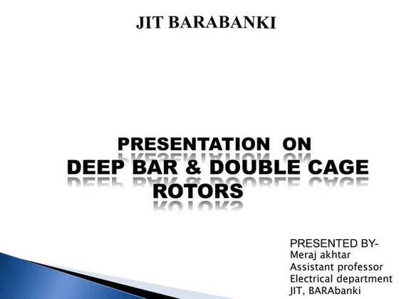 Induction motor | PPTX