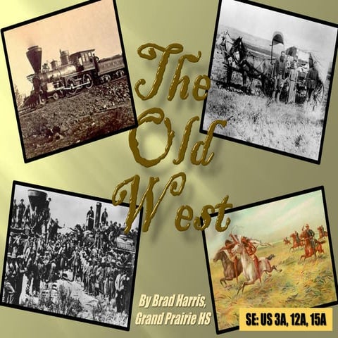 Unit 1 powerpoint #2 (the gilded age the old west) | PDF