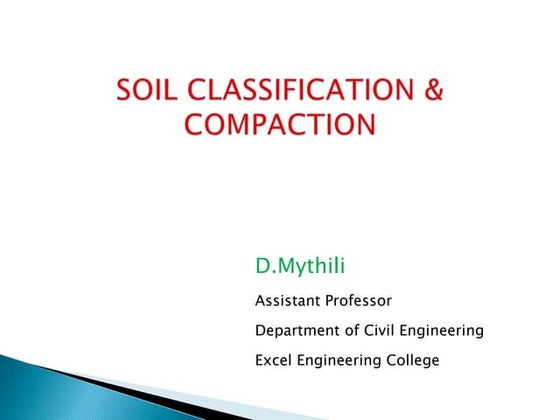 Soil Compaction | PPTX