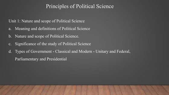 parliamentry and presidential ppt | PPT