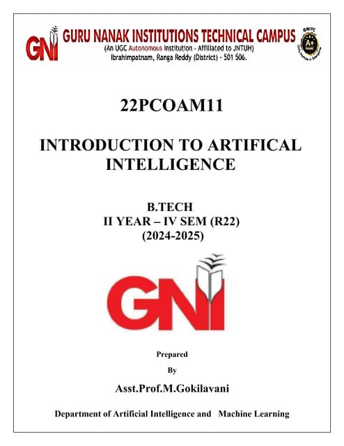 Artificial intelligence | PDF