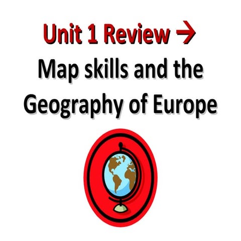 Jeopardy map skills | PPT