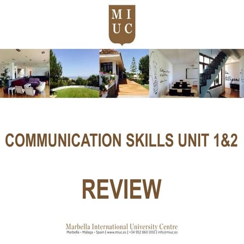 Unit 1&2 review | PPTX