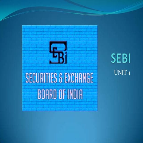 security analysis SEBI introduction | PPT