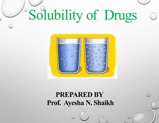 Introduction of solubilty, solubility expression, solute solvent ...