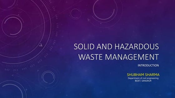 collection storage and transportation of solid waste | PPT