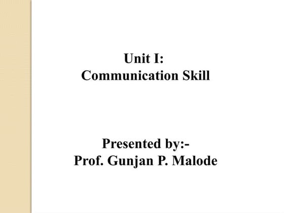 Business communication bba semester 1 notes | PPTX