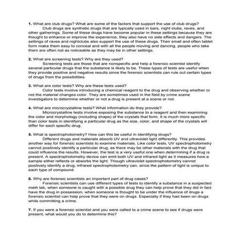 Microcrystalline Test for drugs | PPTX