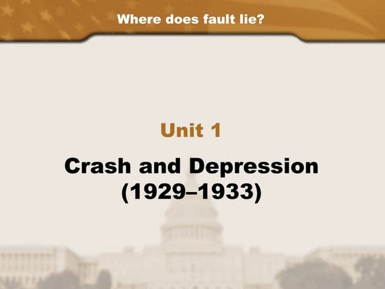 The Great Depression | PPT | Web Design and HTML | Internet