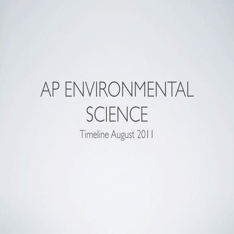 Environmental science | PPT