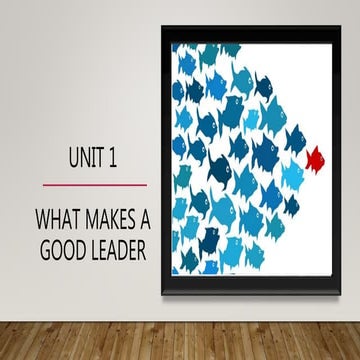Q.Skills for Success-Level 4- L&S- Unit 1 what makes a good leader | PPSX