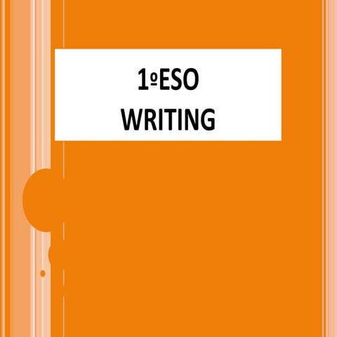 Unit 1 writing | PPTX