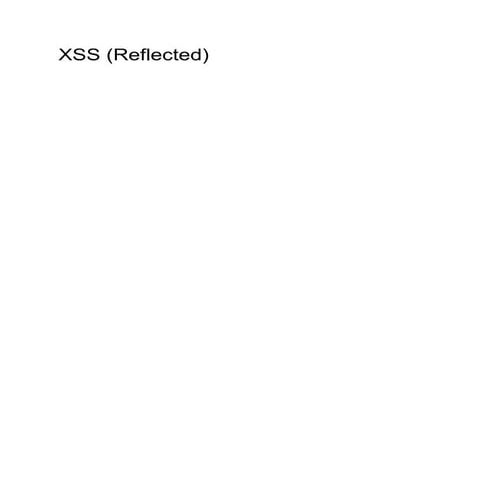 Unit 1 XSS Reflected Cross-Site Scripting | PDF