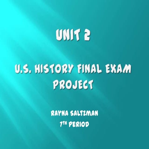 Unit 2 | PPT