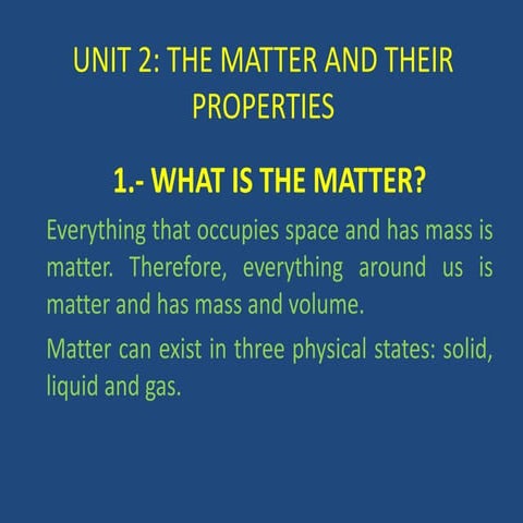 Unit 2 | PPTX | Physics | Science