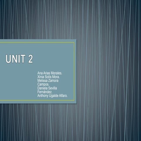 UNIT 2 SIMPLE PRESENT GROUP 4 | PPT