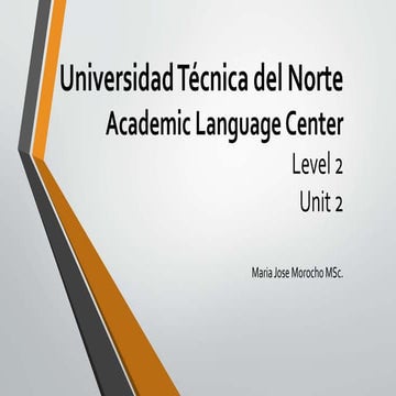 Level 2 Unit 2 | PPTX | Fitness and Exercise | Healthy Living