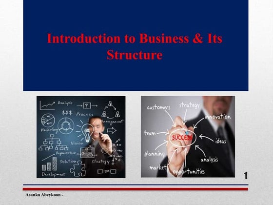 1.1 introduction to business management | PPT