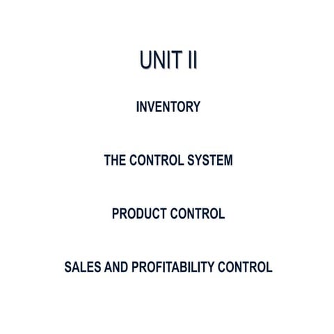 Unit 2 | PDF