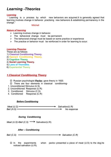 B. F. Skinner's Operant Conditioning | PPT