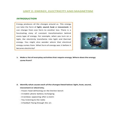 Uses of light, heat, sound, | PPTX