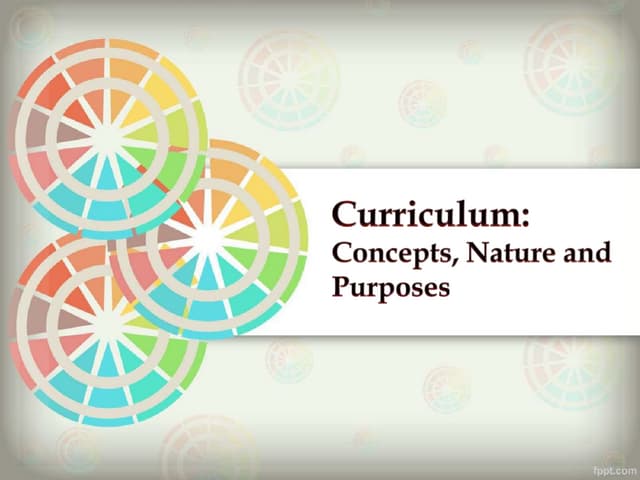 Foundations of curriculum development | PPTX