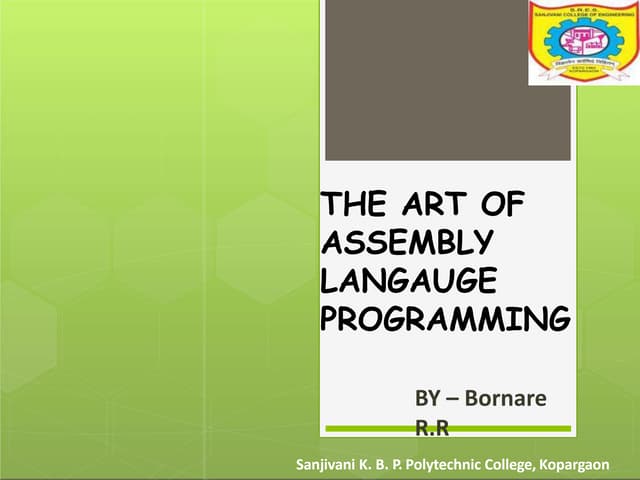 Assembler directives and basic steps ALP of 8086 | PDF