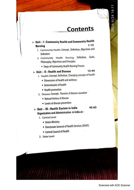 urban area map.pdf for third year GNM students | PDF