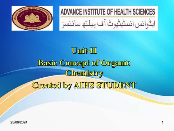 Introduction of organic chemistry | PPT