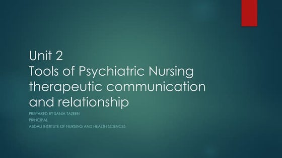 Process recording | PPTX