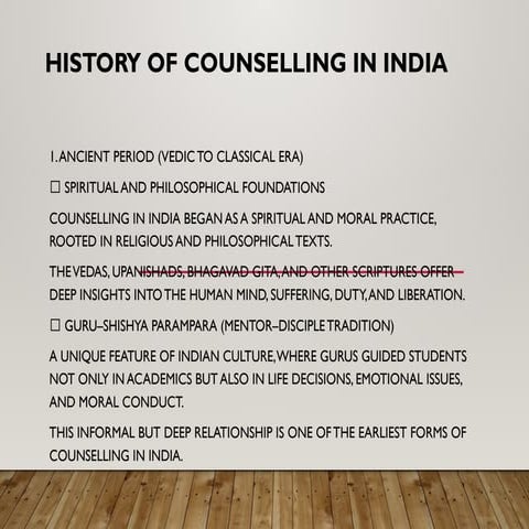 History of Counseling Timeline | PDF